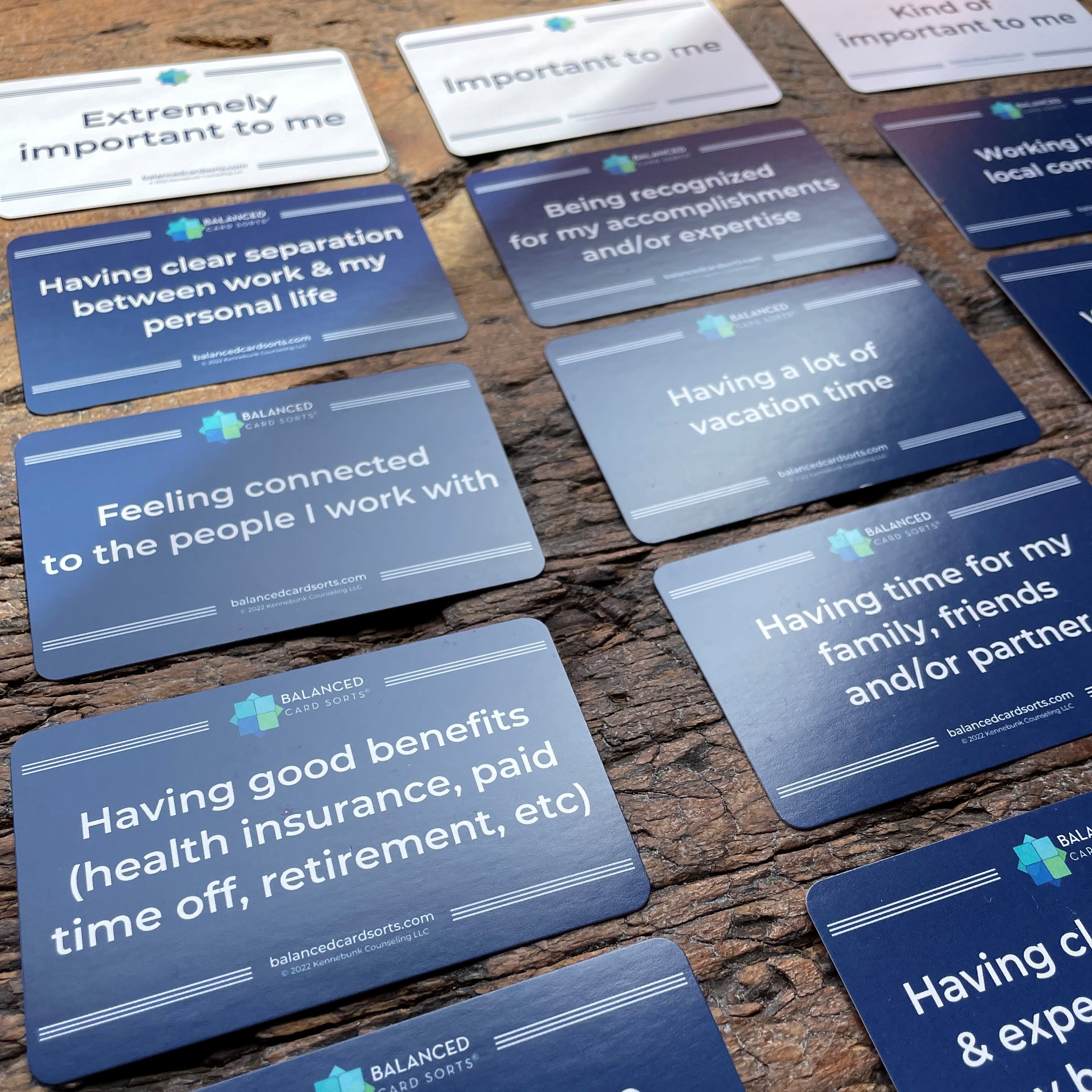 Career Values Card Sort For Students – WellSort